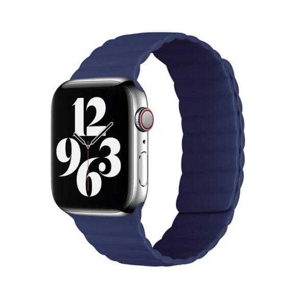 Silikonska narukvica za Apple Watch sa magnetom plava 38/40/41mm