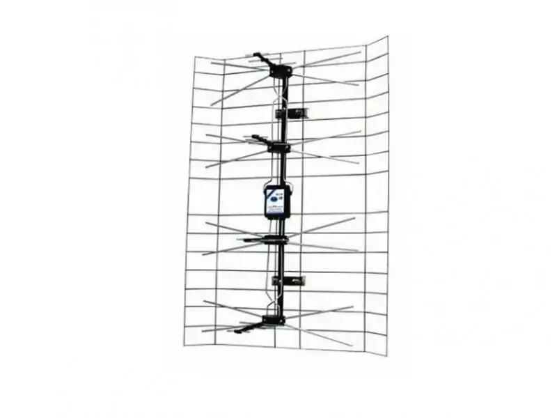 VEGA ANTENA ANT-408 – SPOLJNA MREZASTA SA POJACALOM, 15-32DB, UHF/VHF/DVB-T2