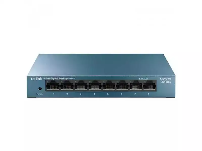 TP LINK SWITCH 10/100/1000 8 PORT TP-LINK LS108G AUTO-NEGOTIATION