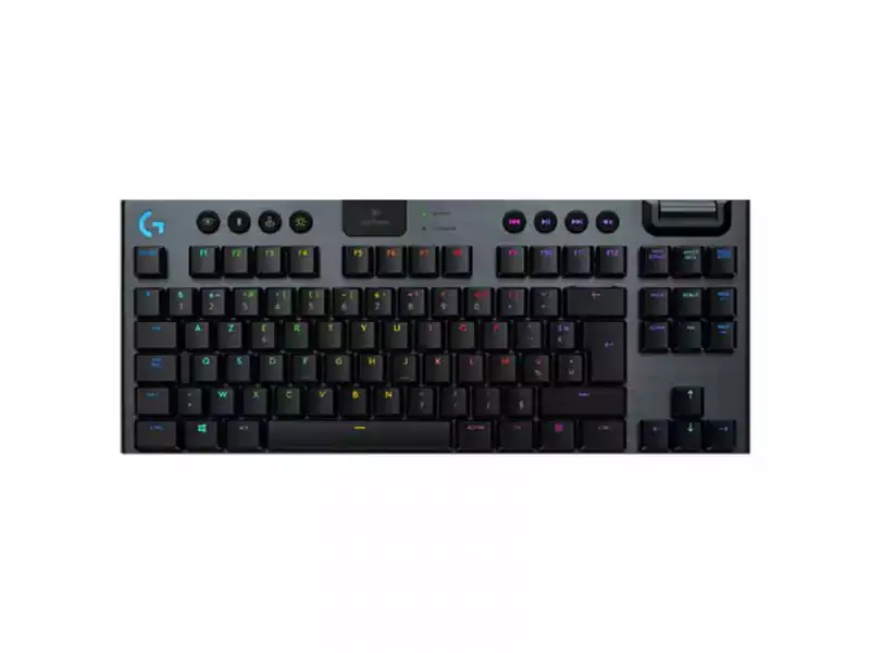 LOGITECH G915 TENKEYLESS LIGHTSPEED GL TACTILE WIRELESS GAMING KEYBOARD