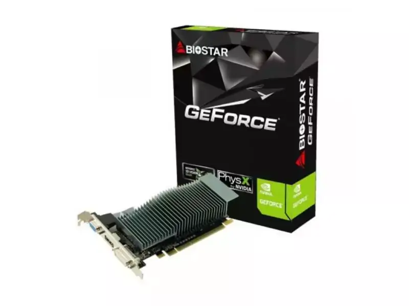 BIOSTAR GRAFIČKA KARTA G210 1GB GDDR3 64 BIT DVI/VGA/HDMI G210-1GB D3 LP