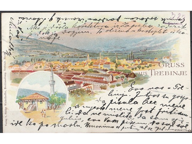 Bosna i Hercegovina - Trebinje / Lito /  1900