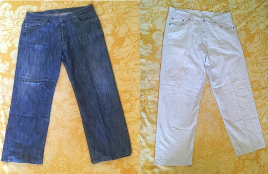 Farmerke i pantalone 38