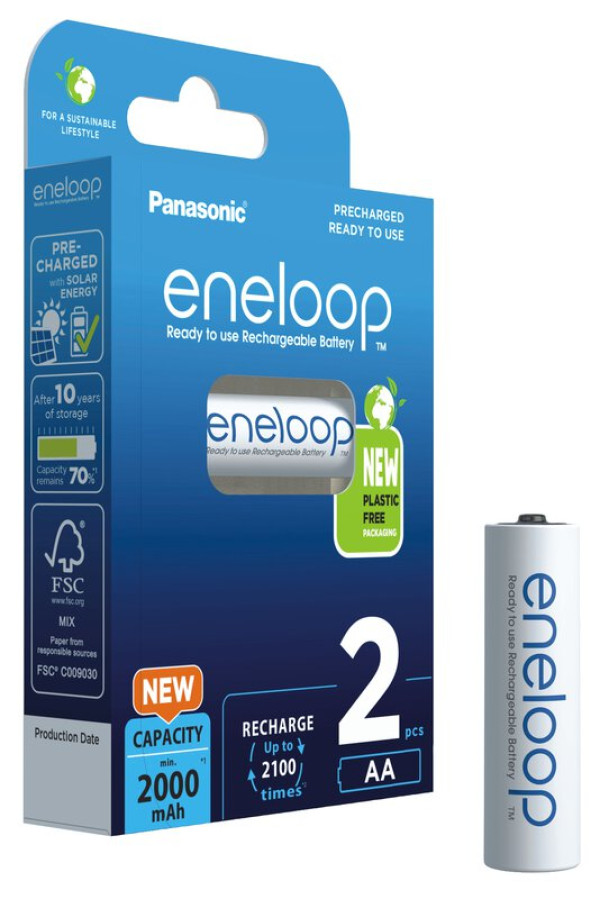 Panasonic Eneloop AA 2B