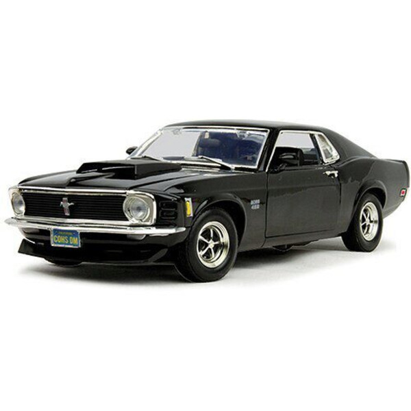 Metalni auto FORD MUSTANG BOSS Black, 1:18, Motormax