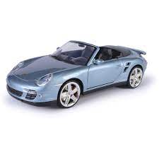 Metalni auto PORSCHE 911 Cabrio, Plavi, 1:18, Motormax