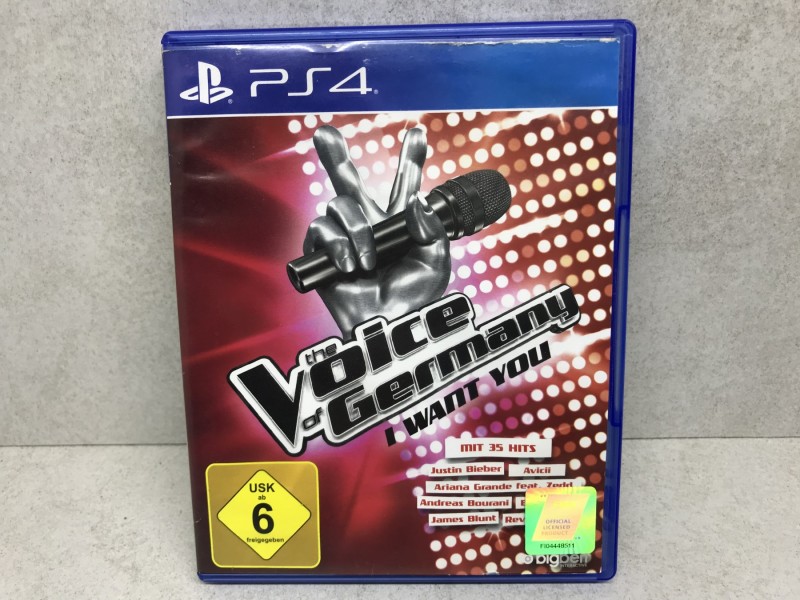 Voice Germany - PS4 igra ( BR.2 )