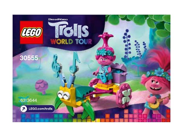 LEGO Trolls World Tour - 30555 Poppy`s Carriage