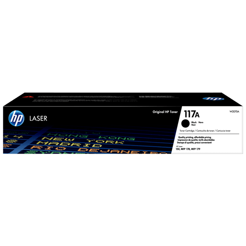 HP Toner 117A - W2070A Original, ~1000 stranica, Crna