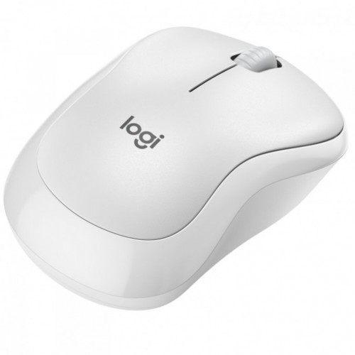 Logitech M220 Silent Mouse for Wireless, Noiseless Productivity, White