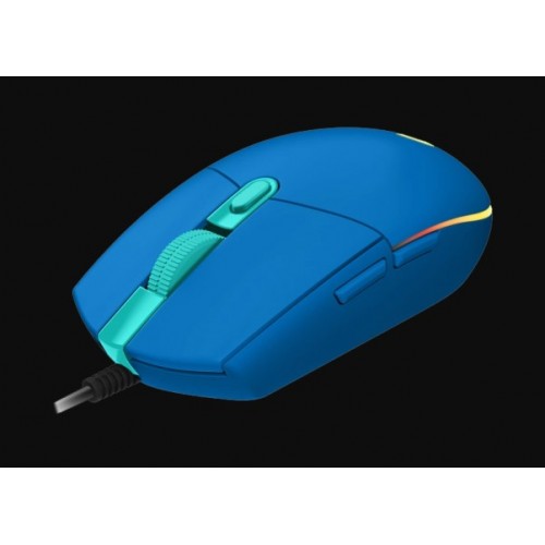 Logitech G102 Lightsync Gaming Wired Mouse, Blue USB