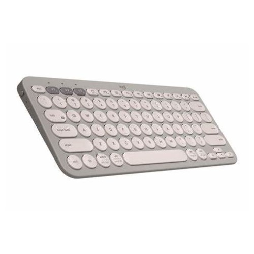 Logitech K380 Multi-Device Bluetooth Keyboard, Sand