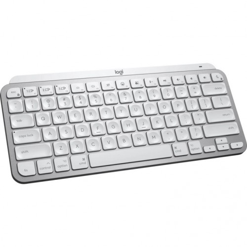 Logitech MX Keys Mini Wireless Illuminated Keyboard - Pale grey - US