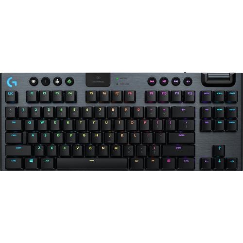 Logitech G915 LIGHTSPEED Tenkeyless Gaming Wireless Keyboard, GL Linear US