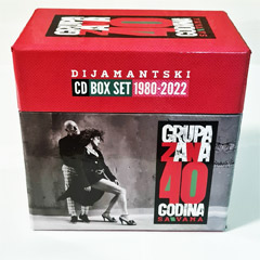 Grupa Zana - 40 godina sa vama - Dijamantski CD Box Set 1980-2022 (16x CD)