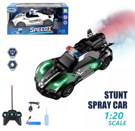 Policijski auto R/C sa vodenim sprejem