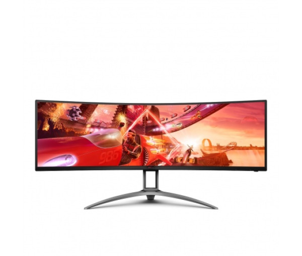 AOC AG493UCX2 49inch Curved VA 32:9 DQHD 5120x1440 165Hz 550 cd/m2 1ms HDMI2.0x3 DP USB type C with DO USB3.2x3