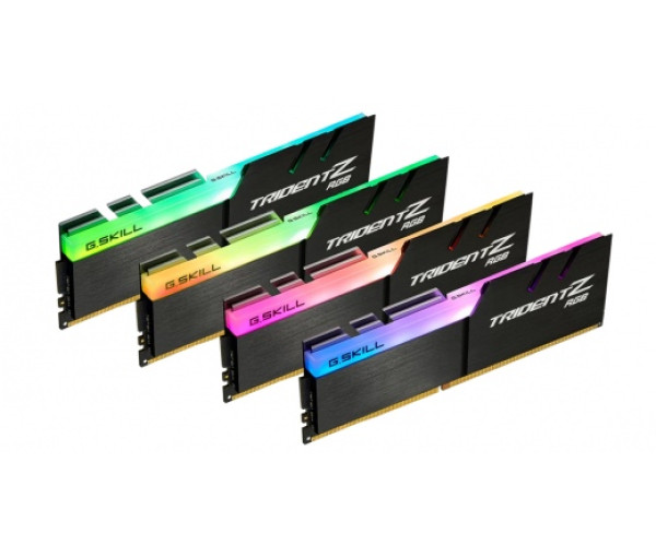 G.SKILL Trident Z RGB DDR4 3000MHz CL16 32GB Kit4 (4x8GB) Intel XMP