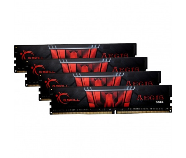 G.SKILL Aegis DDR4 2400MHz CL15 64GB Kit4 (4x16GB)