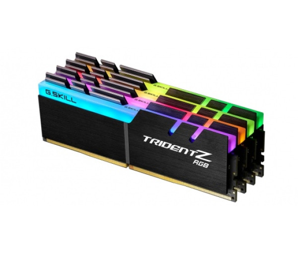 G.SKILL Trident Z RGB DDR4 4000MHz CL18 32GB Kit4 (4x8GB) Intel XMP
