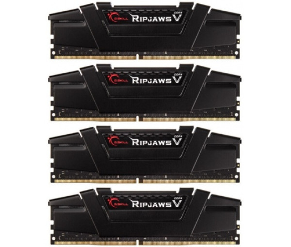 G.SKILL Ripjaws V DDR4 3600MHz CL16 64GB Kit4 (4x16GB) Intel XMP Black