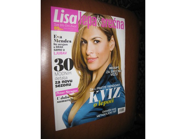 Lisa - Lepa i srećna (septembar 2016.)