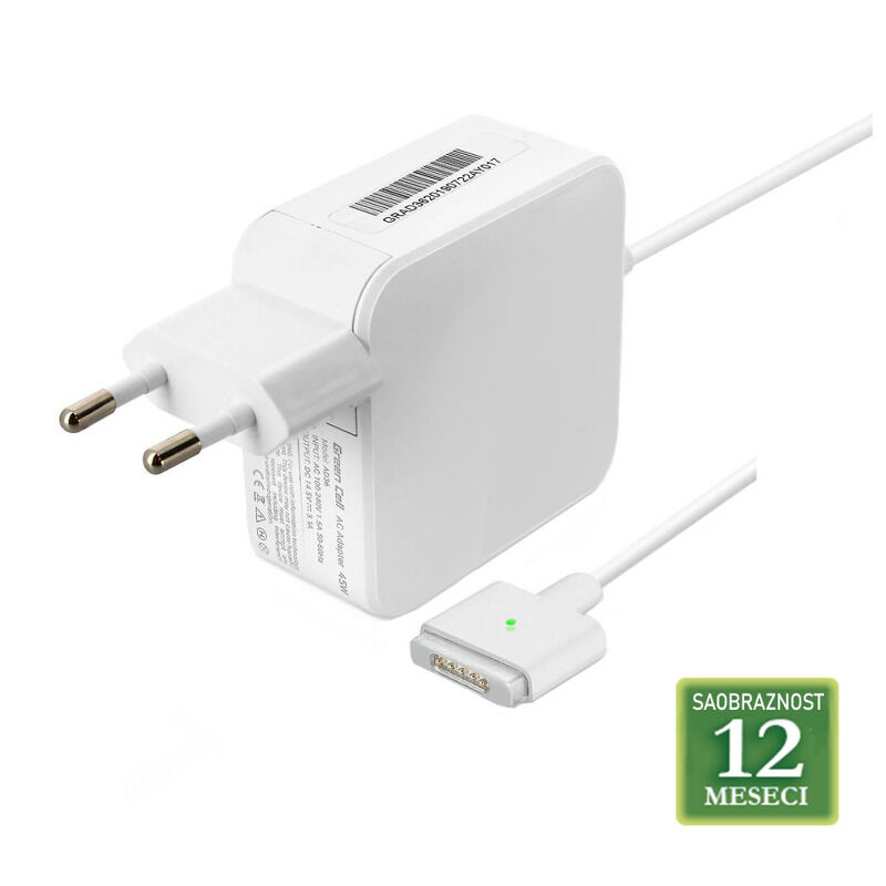 APPLE 14.8V-3.05A ( MagSafe2 ) ADP-45GD-T 45W LAPTOP ADAPTER