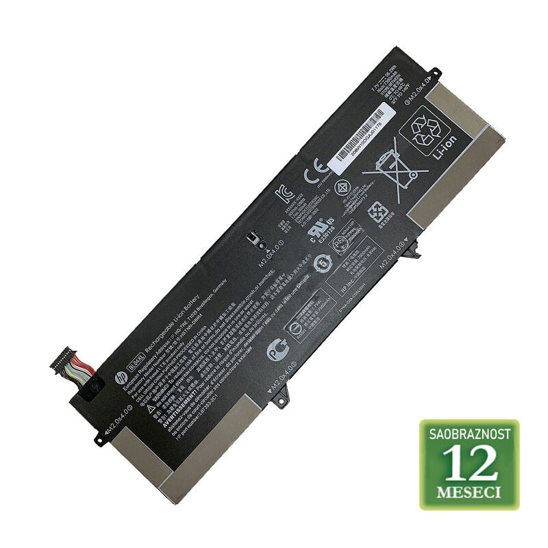 Baterija za laptop HP EliteBook x360 1040 seriju / BL04XL 7.7V 56.2Wh / 7300mAh