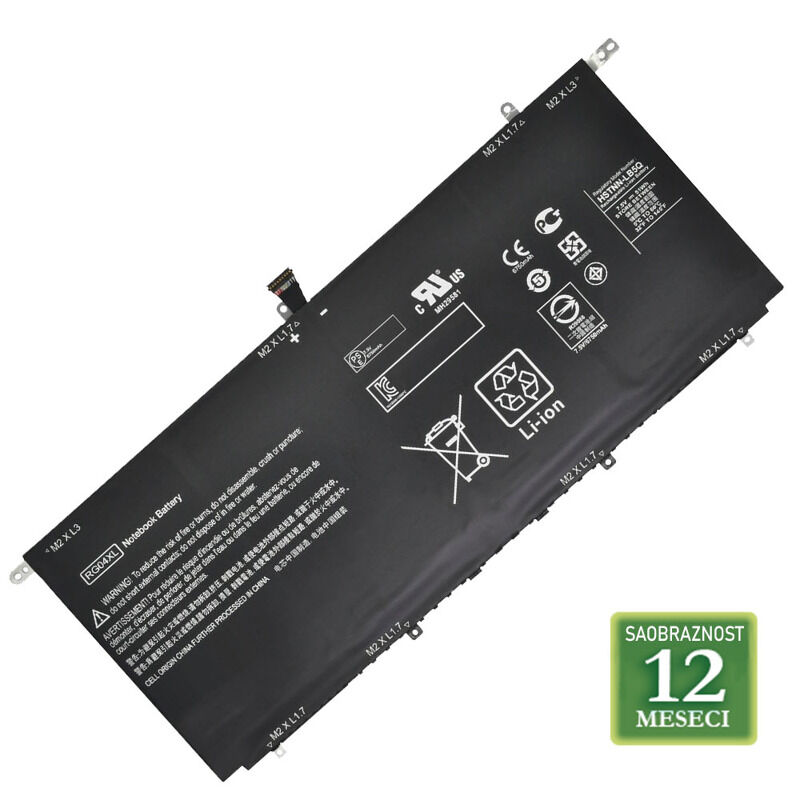 Baterija za laptop HP Spectre 13-3000 / RG04XL 7.4V 51Wh / 6750mAh