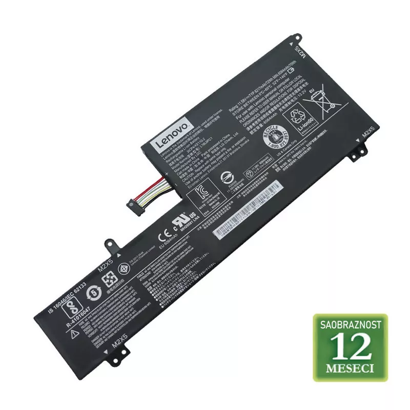 Baterija za laptop LENOVO Yoga 720-15 / L16L6PC1 11.58V 72Wh / 6217mAh