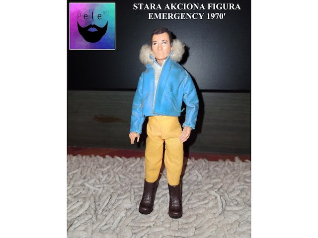 Akciona figura 1970` Emergency TV series - RARITET