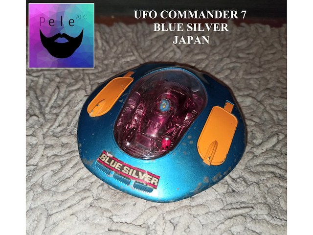 Blue Silver UFO Commander 7 Japan - RARITET