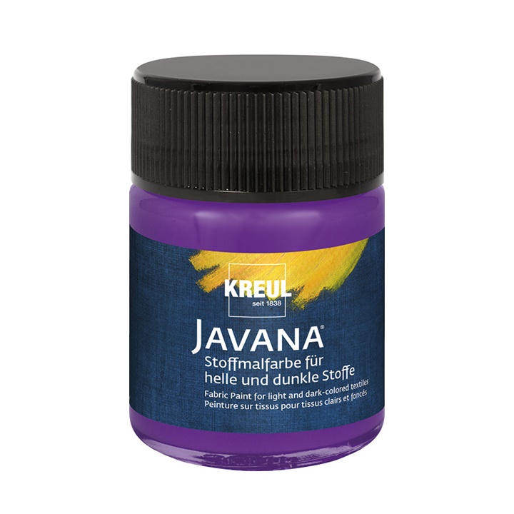 Boja za svetli i tamni tekstil JAVANA 50 ml | različite boje