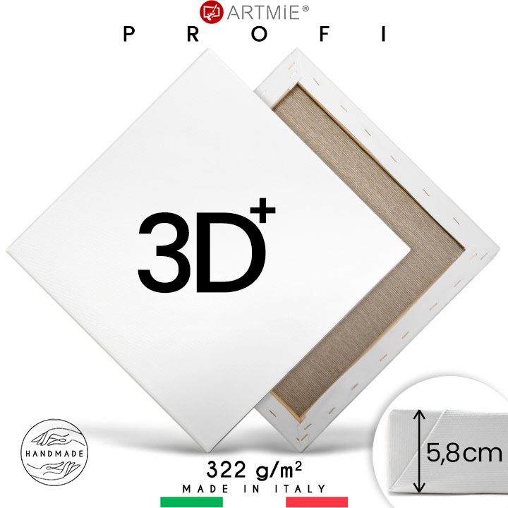 3D Slikarsko platno na okviru PROFI - Izaberite dimenziju