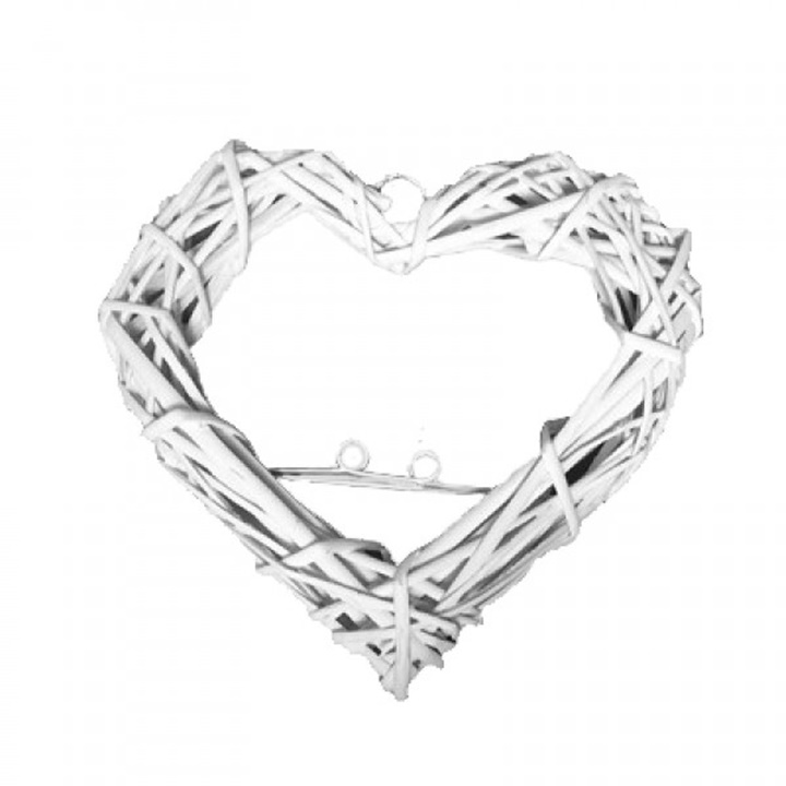 Pleteno srce sa metalnim kukama | izaberi dimenziju