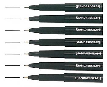 Rapidograf Standardgraph | različiti vrhovi