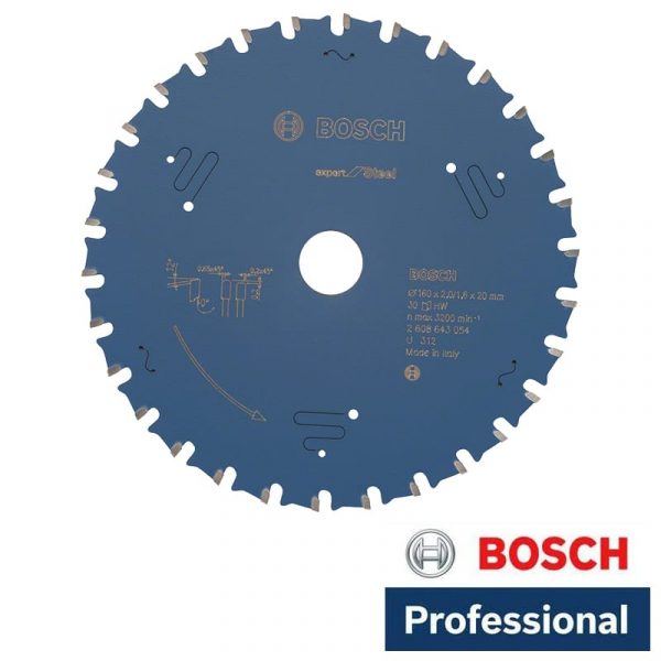 BOSCH® List kružne testere Expert for Steel 230 x 25,4 x 2,0 mm, T48 za ručne suve sekače