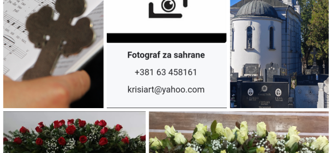 Fotografisanje sahrana profesionalni fotograf za sahrane