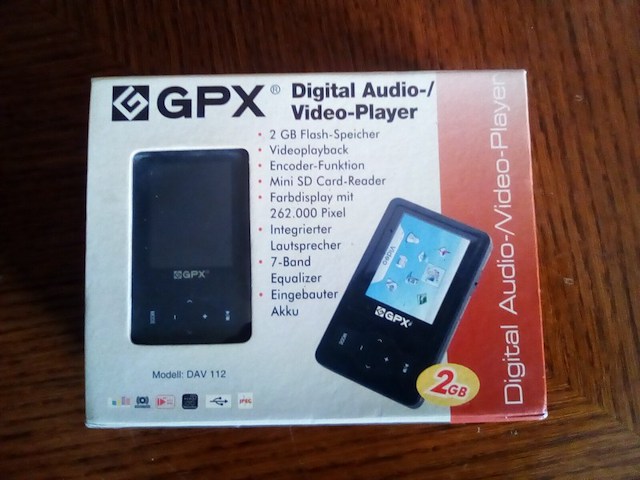 GPX  Audio video plejer