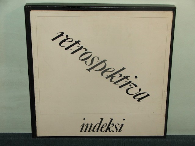 Indeksi – Retrospektiva (4 LP BOX)