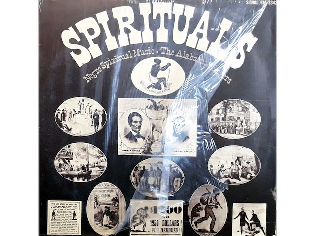 LP: ALABAMA SINGERS - NEGRO SPIRITUAL MUSIC (ITALY PRES