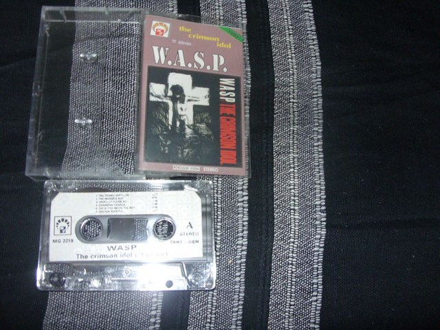 W.A.S.P. – The Crimson Idol Cass. MG Records Poland