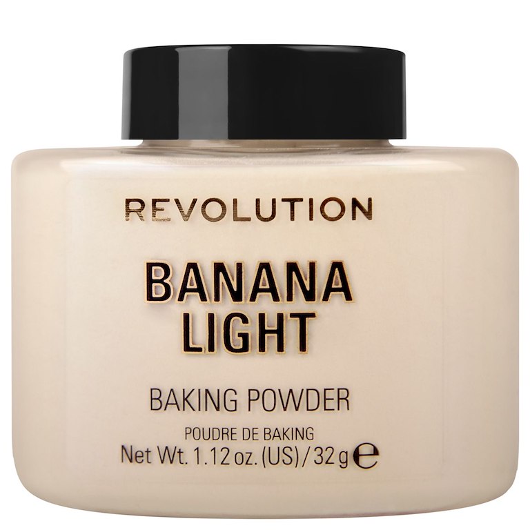 Završni puder u prahu MAKEUP REVOLUTION Baking Powder 32g Banana Light