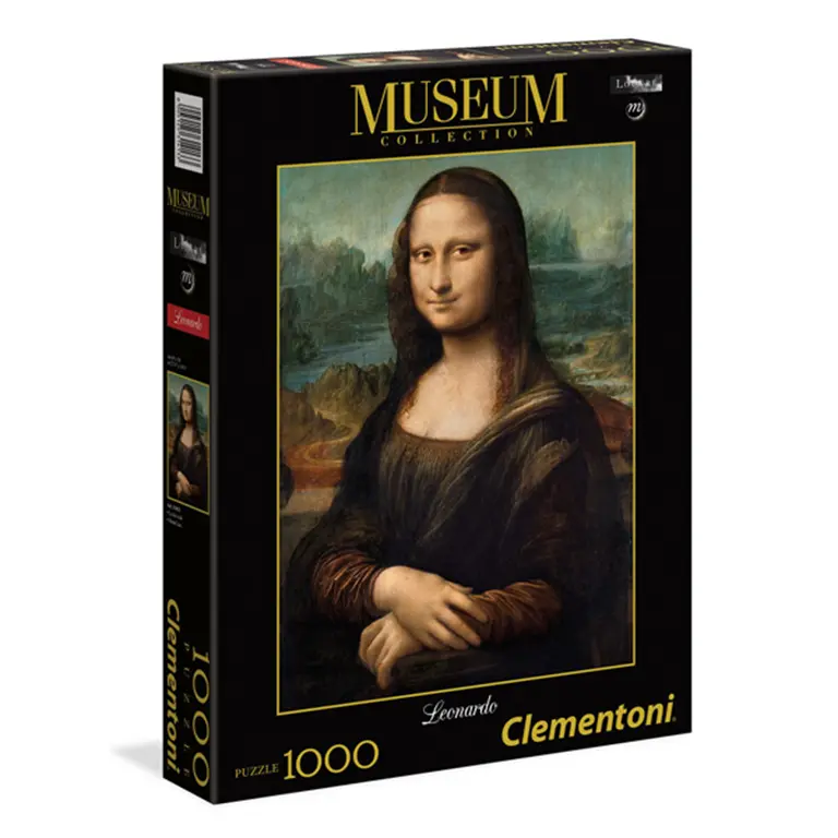 Clementoni CL31413 PUZZLE 1000 MONA LISA-GIOCONDA