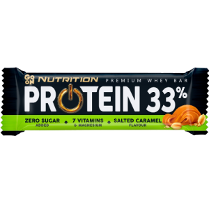 GO ON proteinski bar slana karamela 50gr 33% proteina – bez dodatog šećera