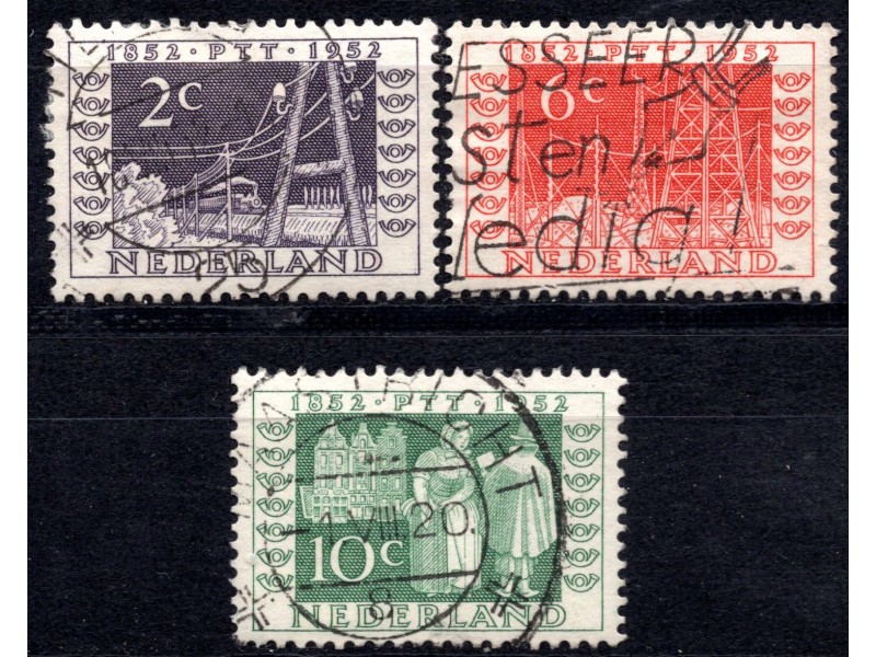 Holandija 1952. Komplet serija