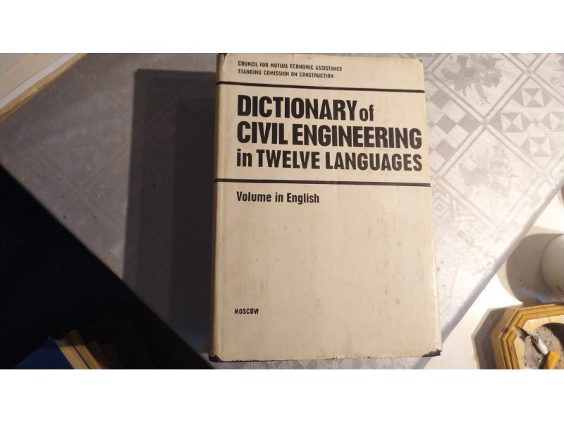 337 Dictionary of Civil Engineering - english