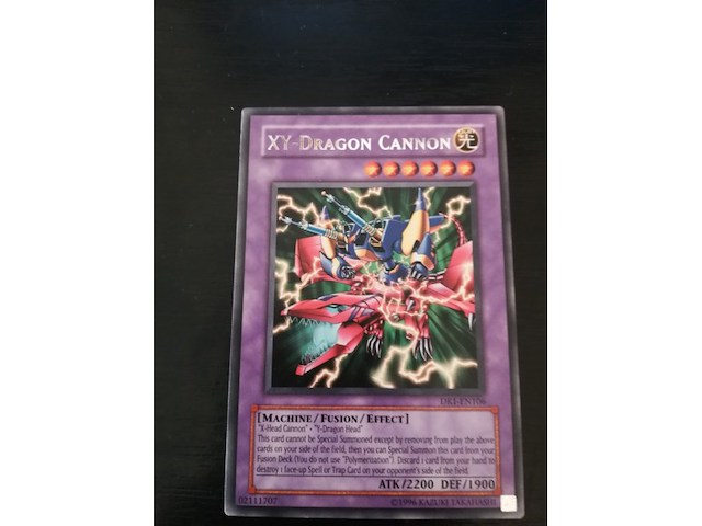 Yu-GI-OH!- XY-Dragon Cannon  (Rare)