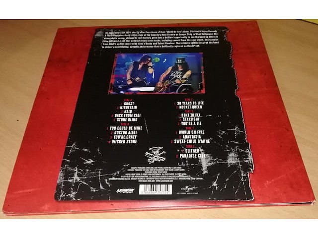 Slash Feat.Myles Kennedy &;; The Conspirators‎– Live, 3LP