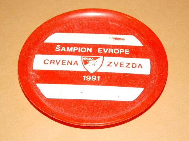 Podmetač za čaše Crvena Zvezda Šampion Evrope 1991